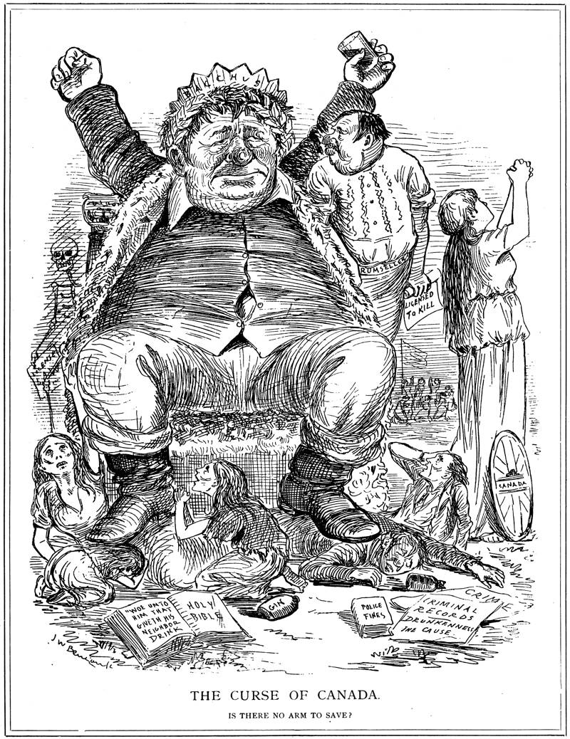 A Caricature History of Canadian Politics by J. W. Bengough | Project ...