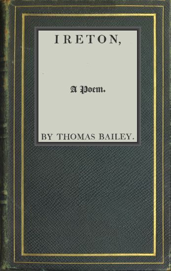 The Project Gutenberg eBook of Ireton, by Thomas Bailey.