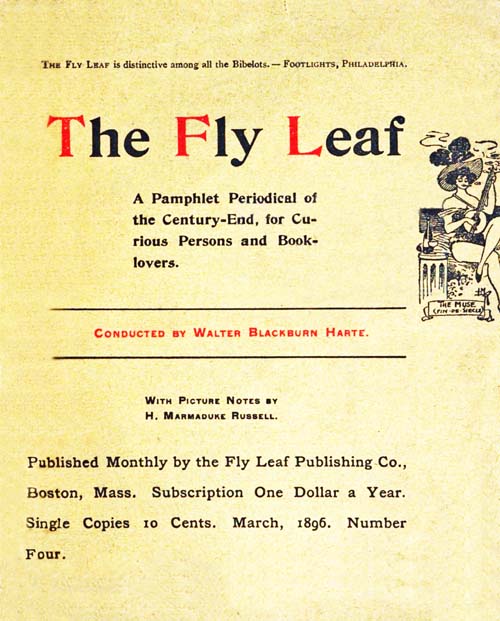 The Project Gutenberg eBook of The Fly Leaf, Volume 1, Number 4, by ...