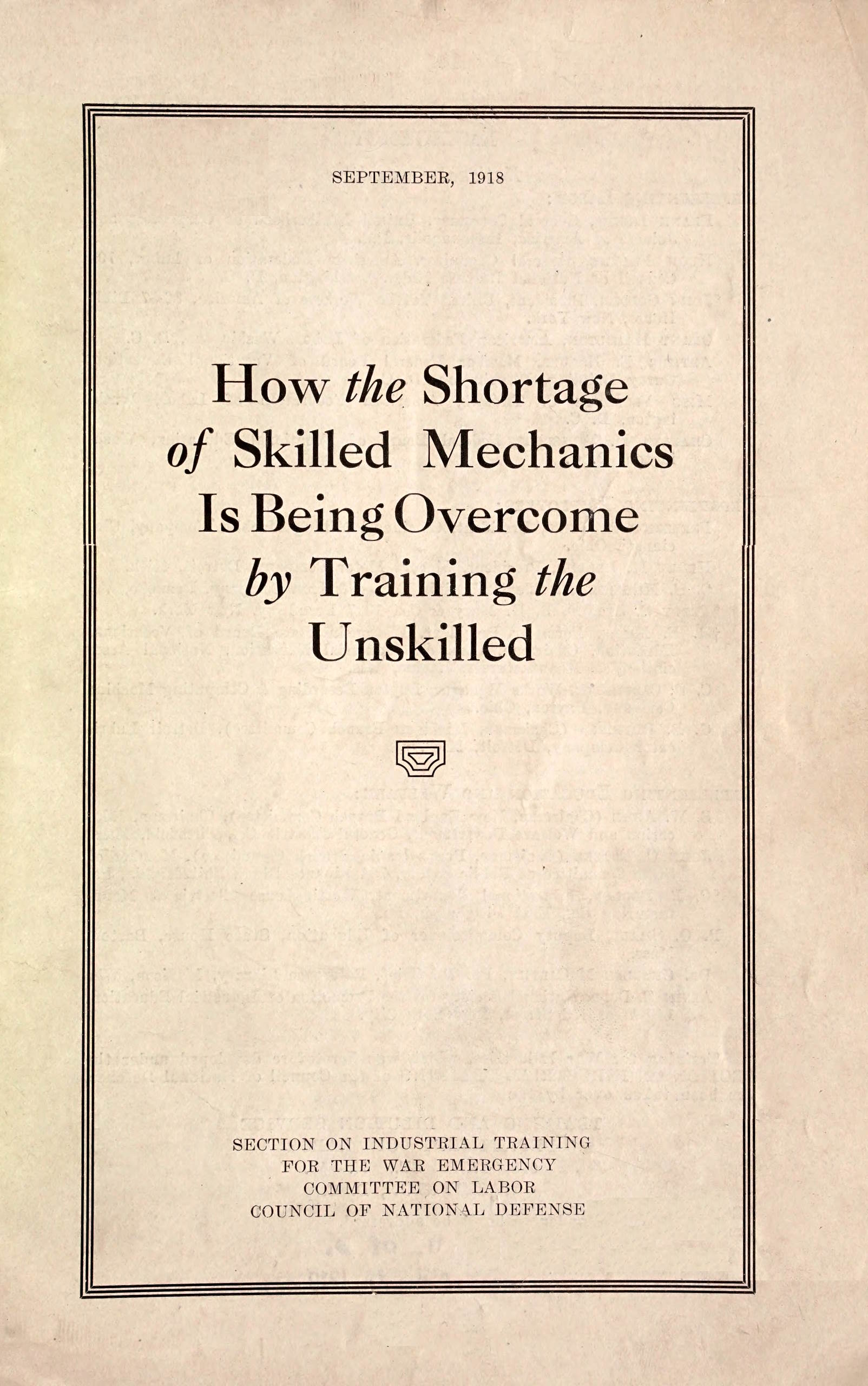 How the Shortage of Skilled Mechanics Is Being Overcome by Training the ...